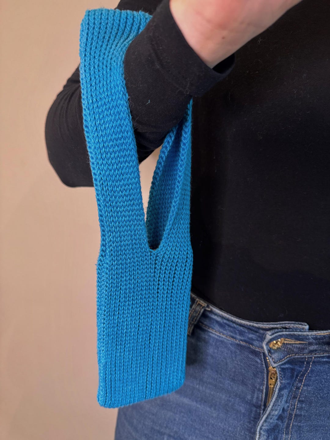 Crochet iPhone Pocket Pattern – Knit Look Phone Bag (digital PDF) - Etsy