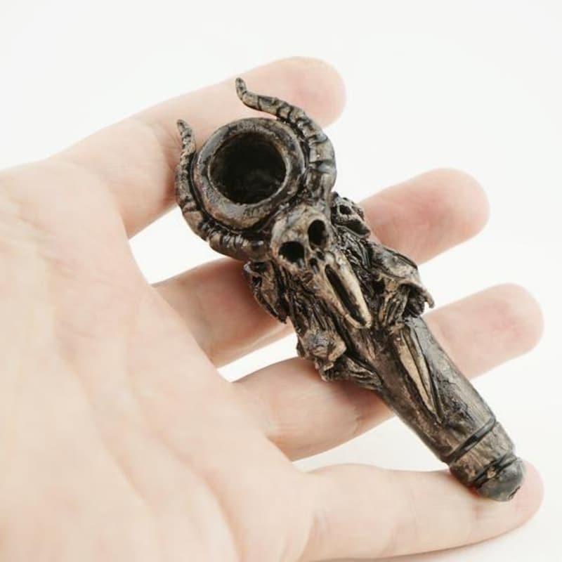 Skull Pipe - Etsy