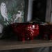Ceramic Red Piala With Eyes, Ceramic Dark Red Bowl With Eyes, Ceramic ...