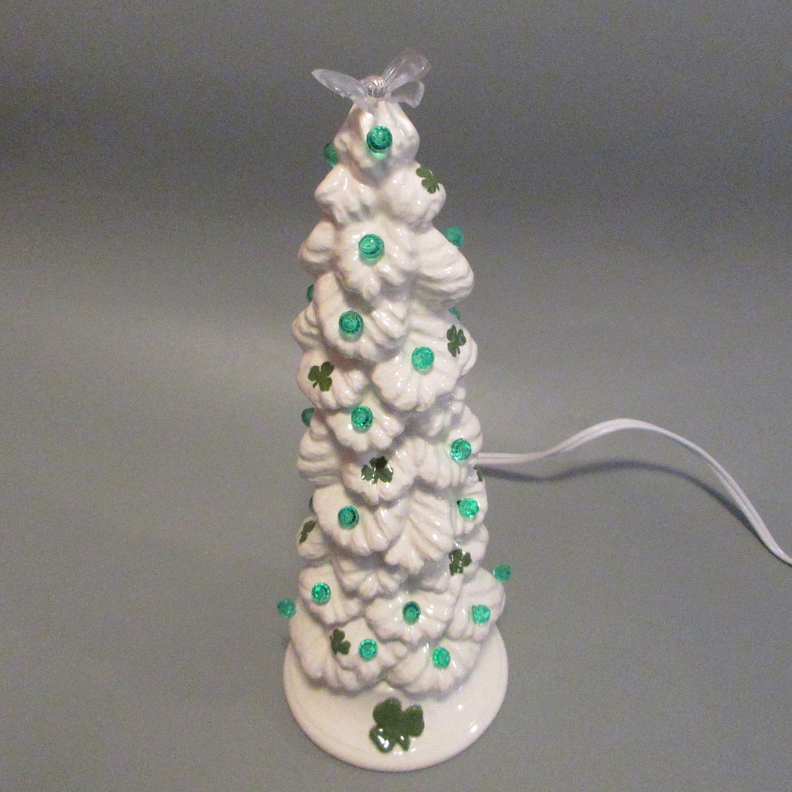 Shamrock Skinny Electric Tree - Etsy