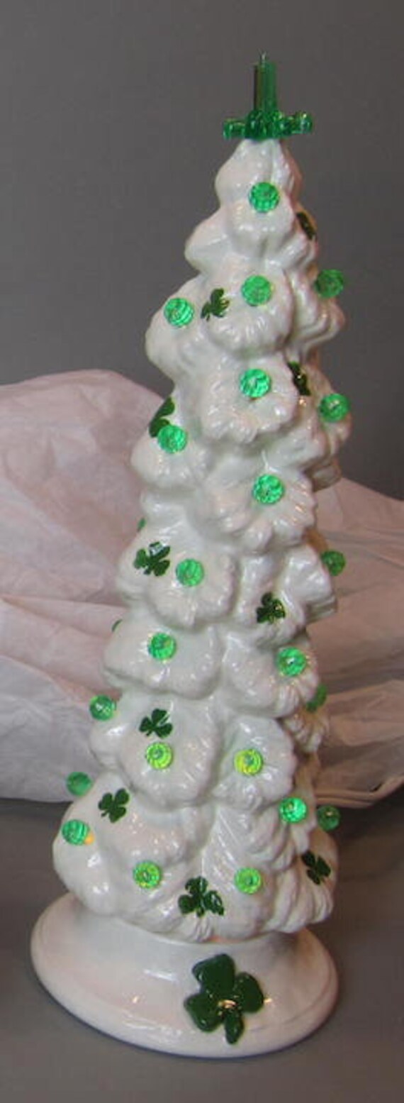 Shamrock Skinny Electric Tree | Etsy