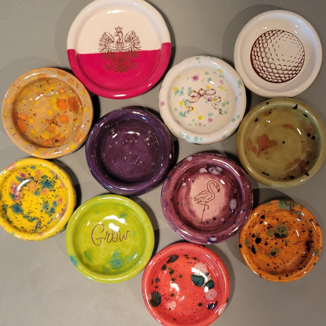 Pill Dish Jewelry Dish Change Dish - Etsy