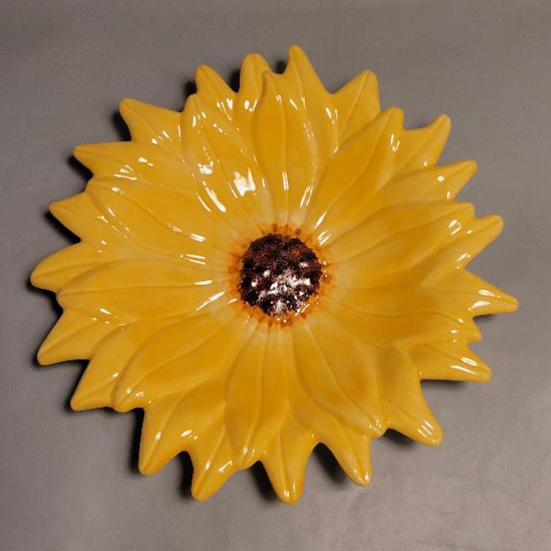 Sunflower Dish - Etsy