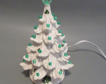 Shamrock Skinny Electric Tree | Etsy