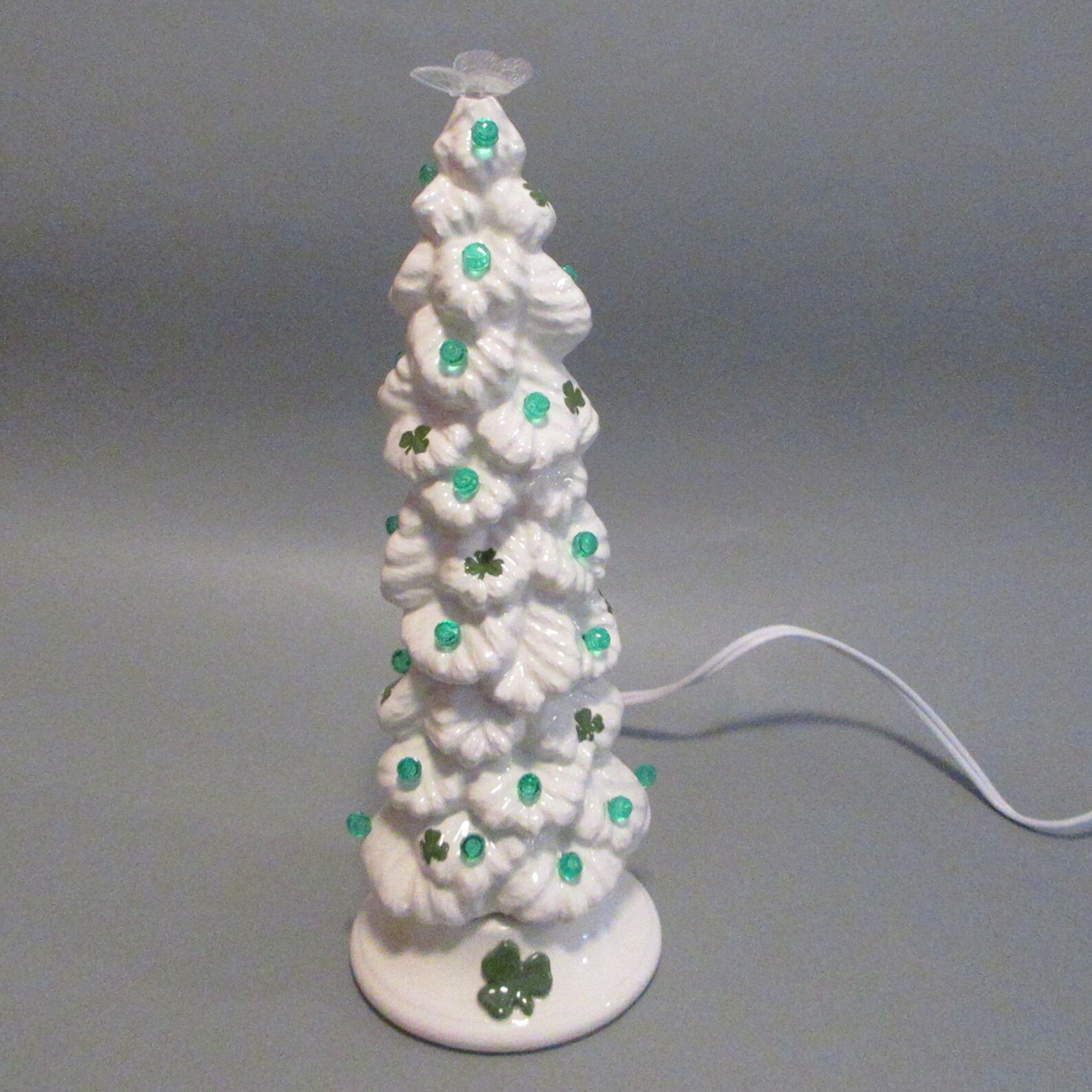 Shamrock Skinny Electric Tree - Etsy