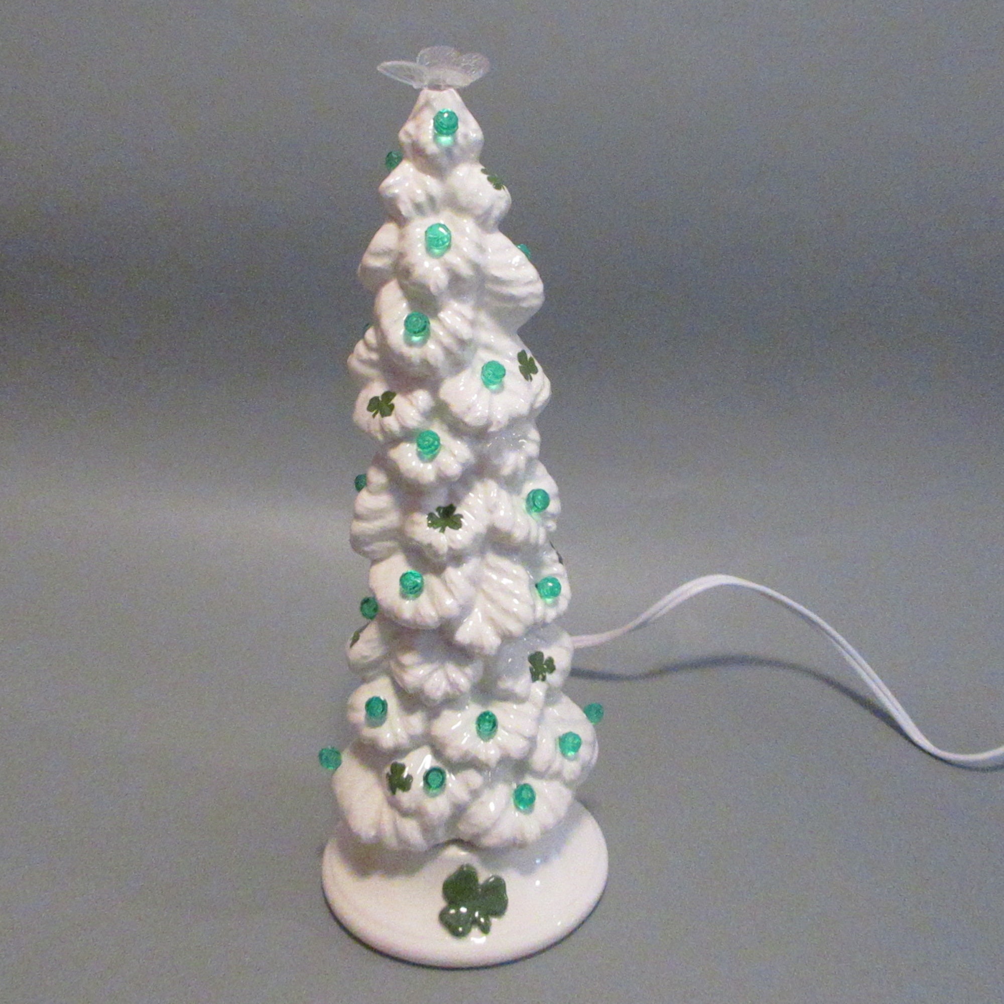 Shamrock Skinny Electric Tree - Etsy