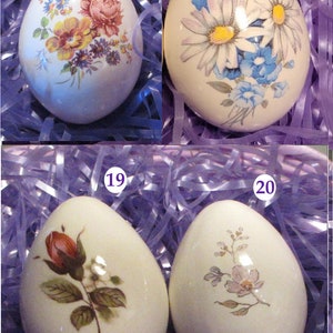 Easter Eggs Floral Eggs more Options - Etsy
