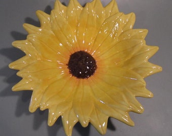 Sunflower Dish | Etsy