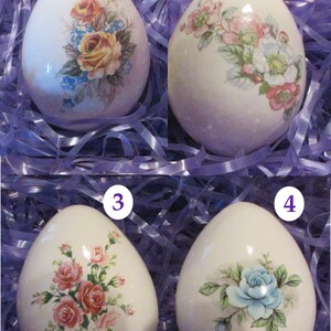 Easter Eggs Floral Eggs more Options - Etsy