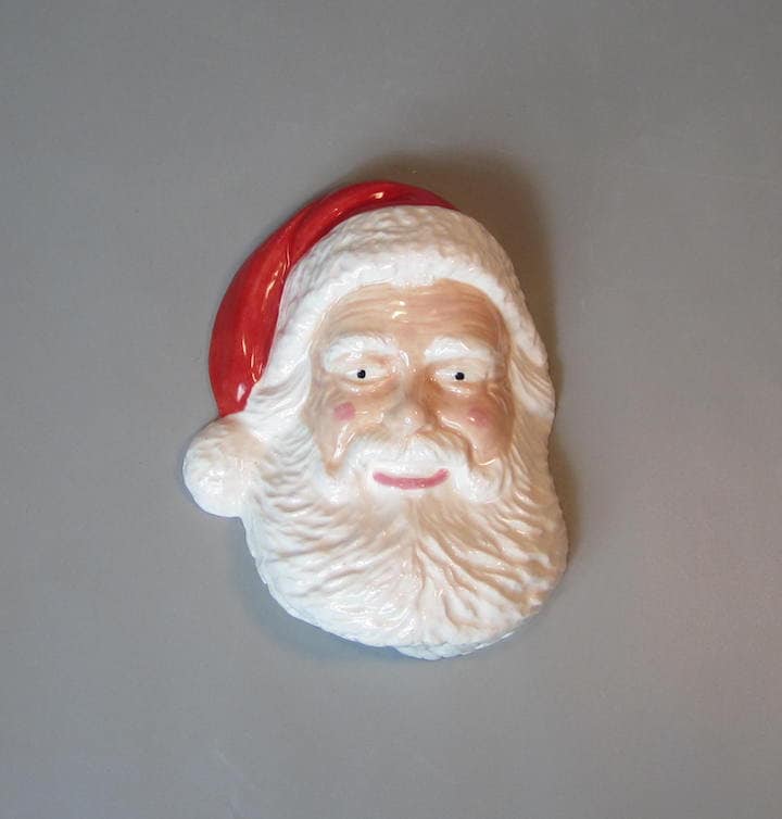 3D Santa Face Wall Art - Etsy