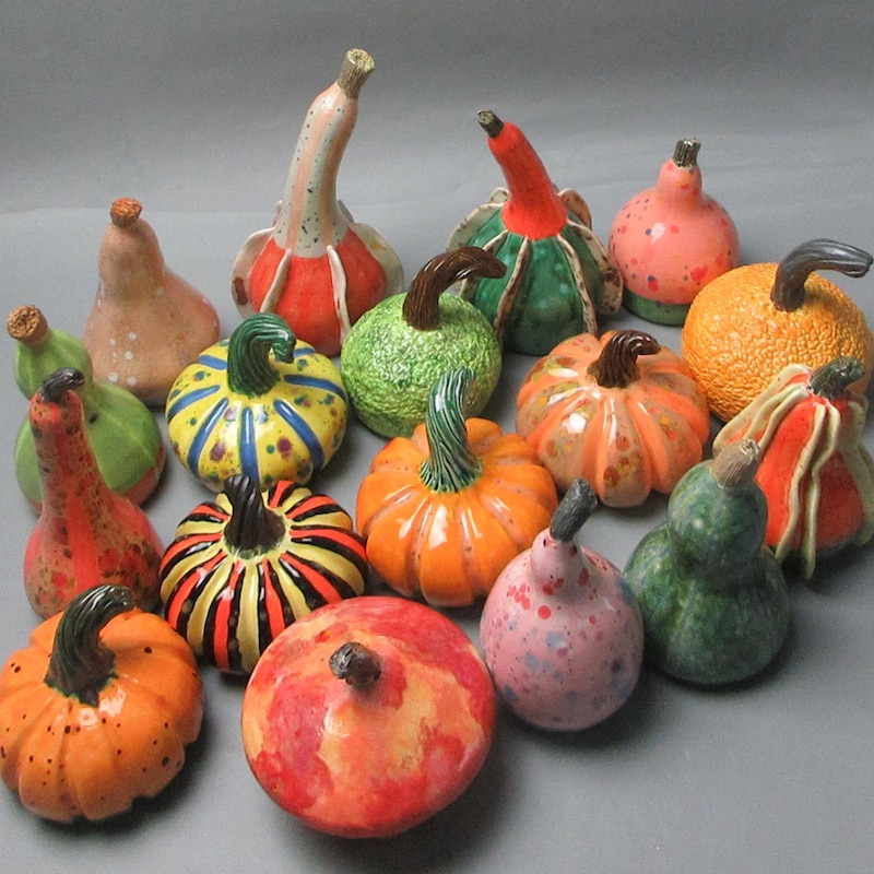 Decorated Gourds - Etsy