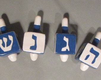 Hanukkah Dreidel, Printable Dreidel Template to Create 3D Paper Dreidel ...