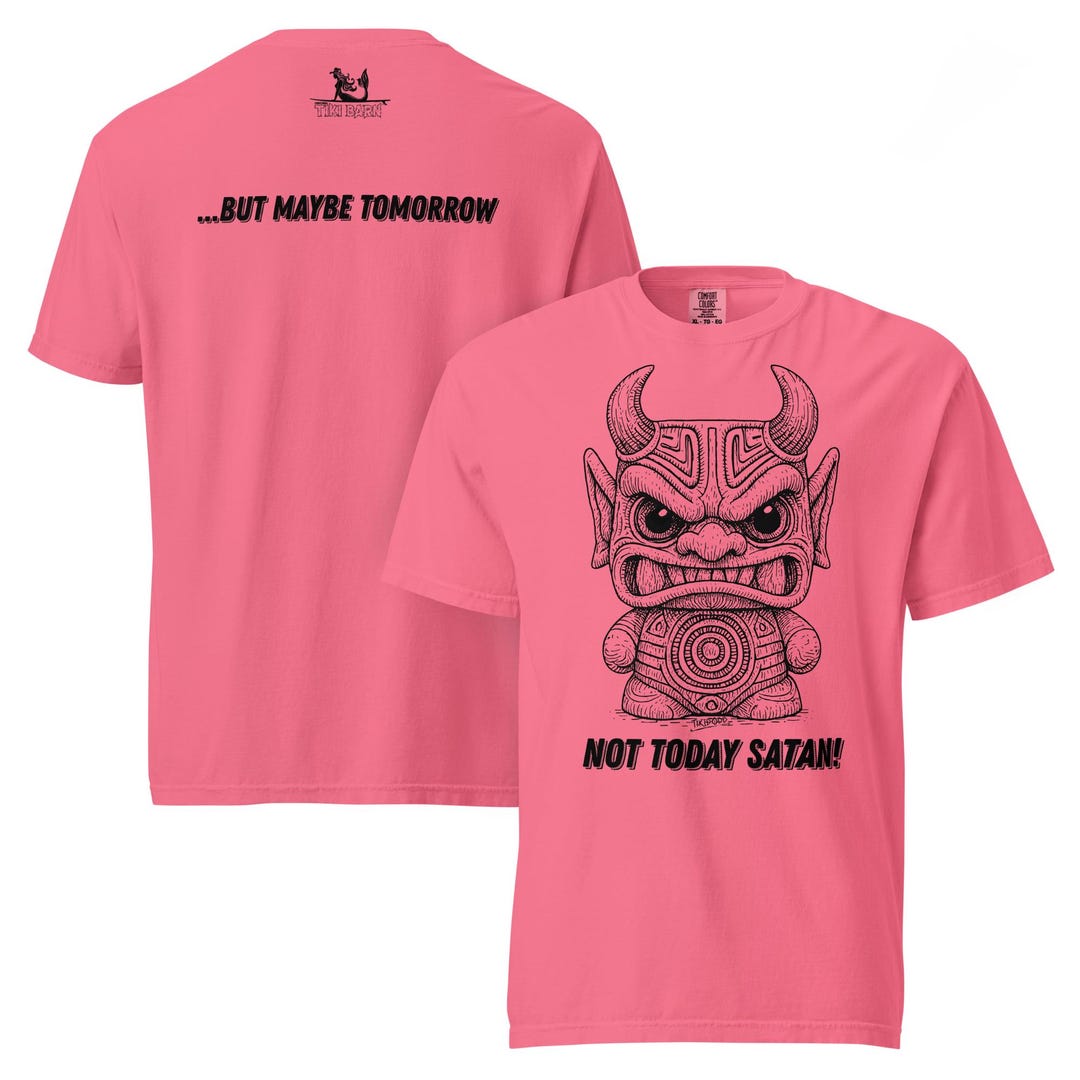 Ward off Bad Vibes With a the Tikibarn Tiki Devil Shirt! - Etsy