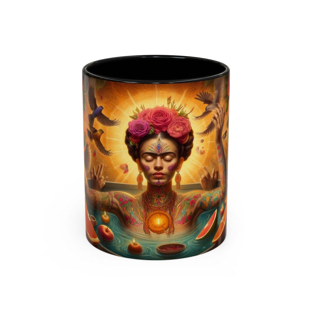 Frida Kahlo Inspiration Role Model for Women and Girls. Fearless Iconic ...