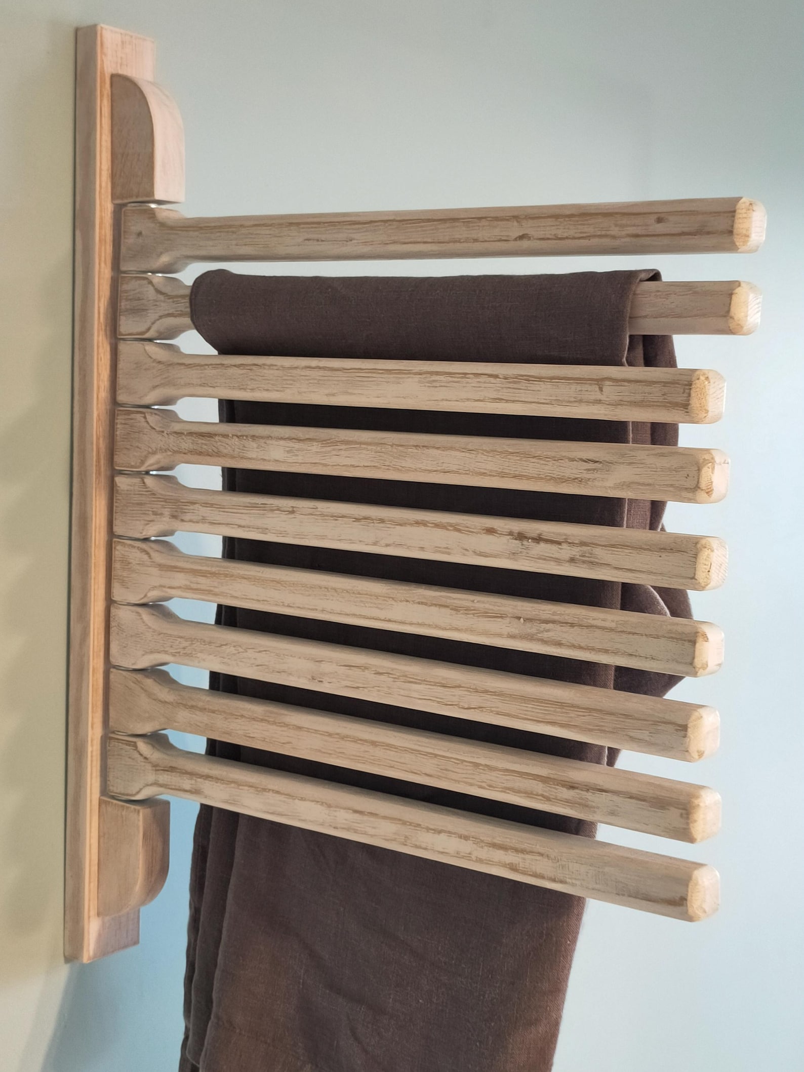 Pants Rack, Clothes Rack, Trouser Rack, Wall Wood Rack, Drying Rack ...