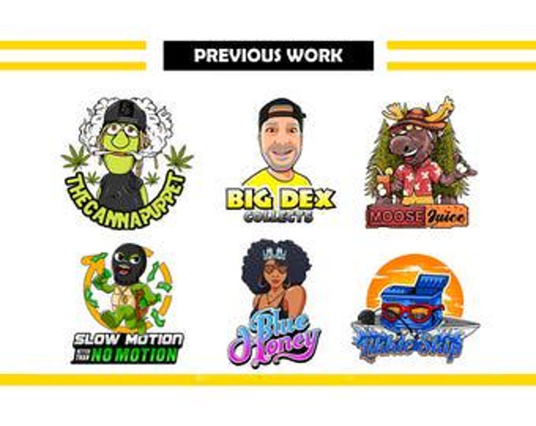 Custom Drawing CARTOON HAND DRAWN in My Style, Logo Design, Custom ...