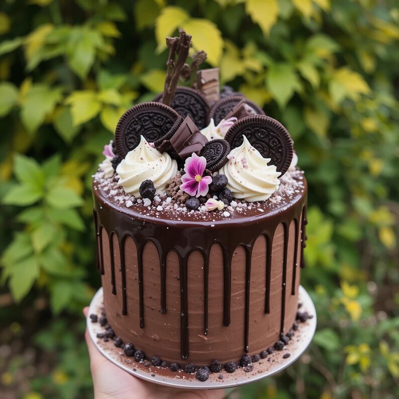 Easy Chocolate Cake Recipe: Printable Baking Guide (PDF Download) - Etsy