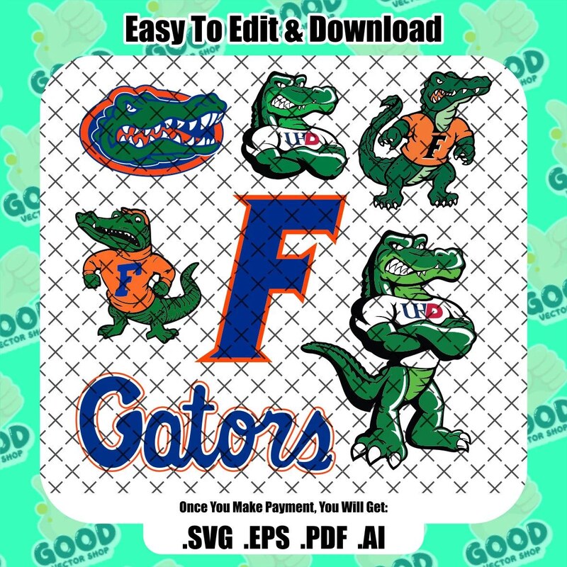 Florida Gators Svg - Etsy