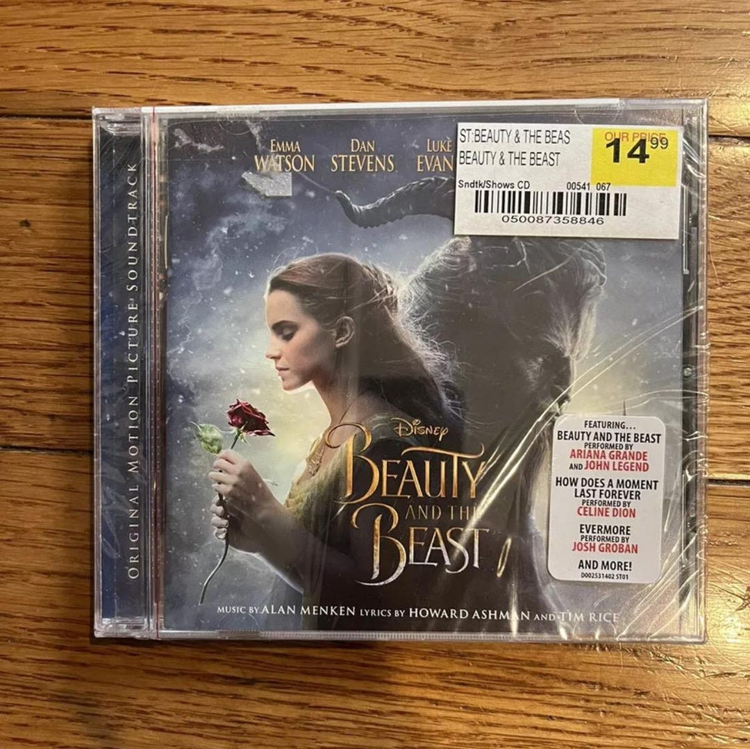 New Disney Beauty and the Beast Original Soundtrack Music Emma Watson ...