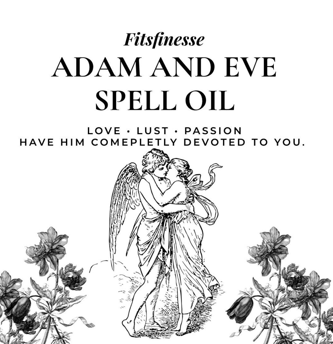 Adam and Eve Spell Oil - Etsy