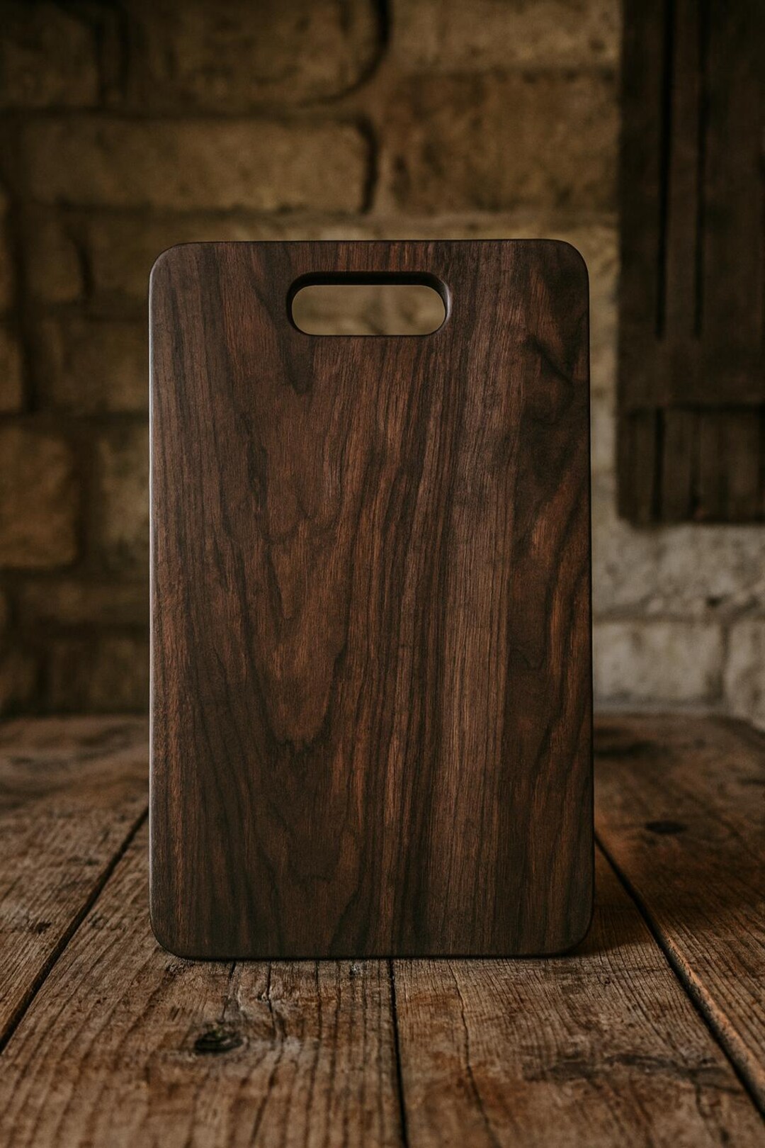 Wide Black Walnut Cutting Board - Handcrafted | One-piece | Organic ...