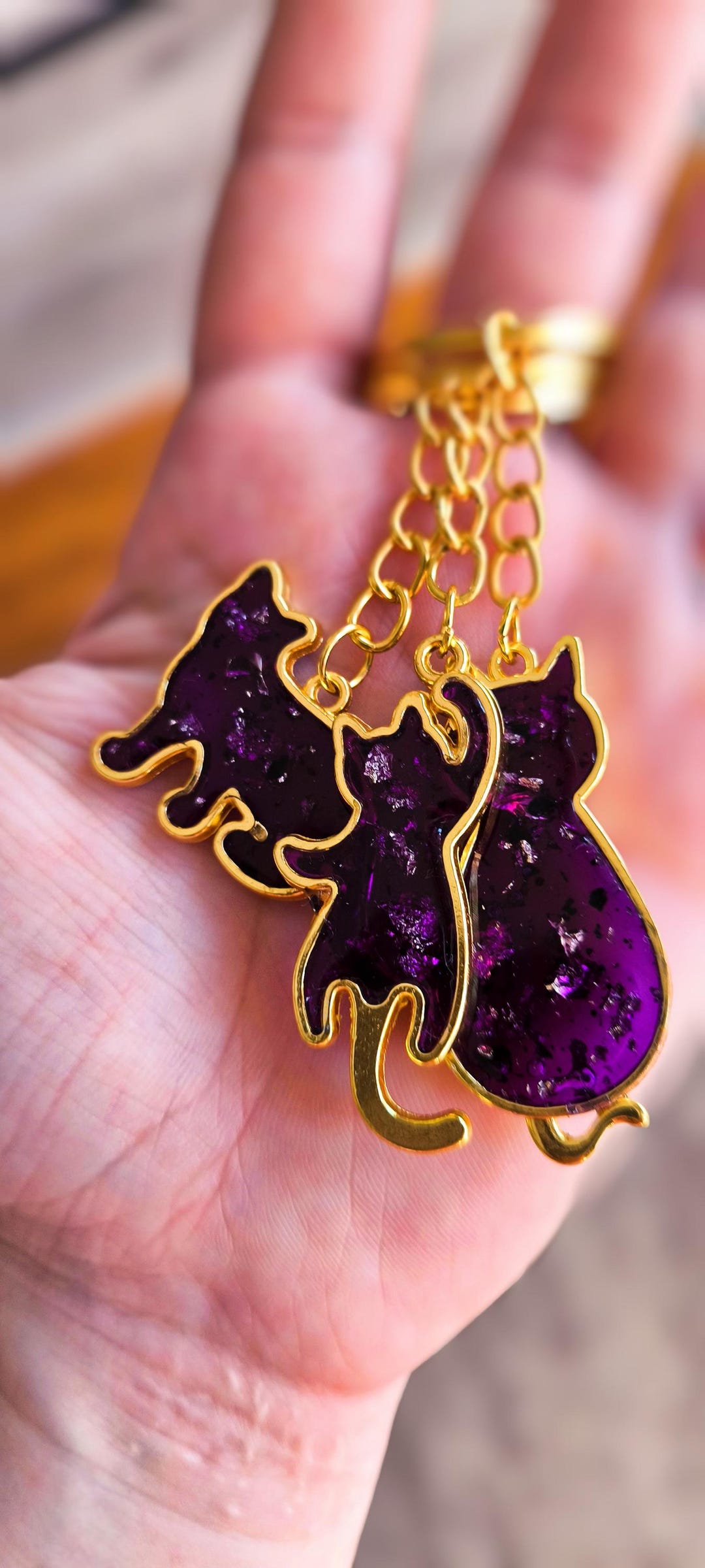 Cat Keychains - Etsy