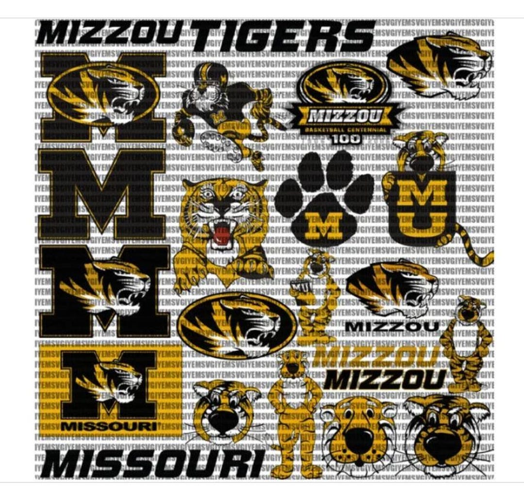 Missouri University SVG, Tigers SVG, College, Athletics, Football ...
