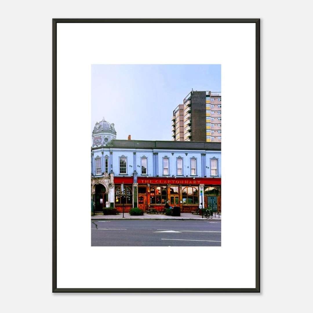 The Clapton Hart London Colour Image Photography Framed Wall Art Print ...