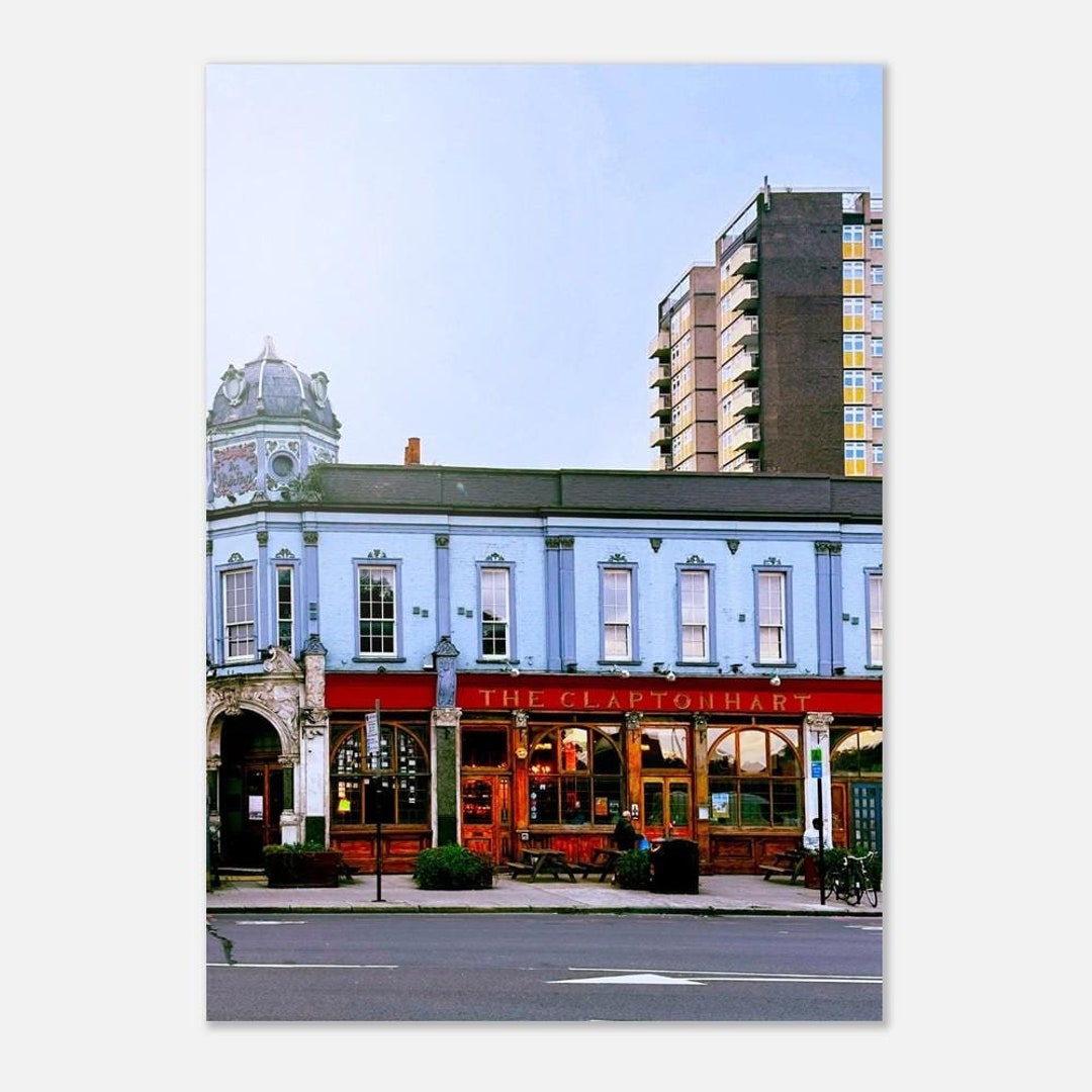 The Clapton Hart London Colour Image Photography Wall Art Print Poster ...