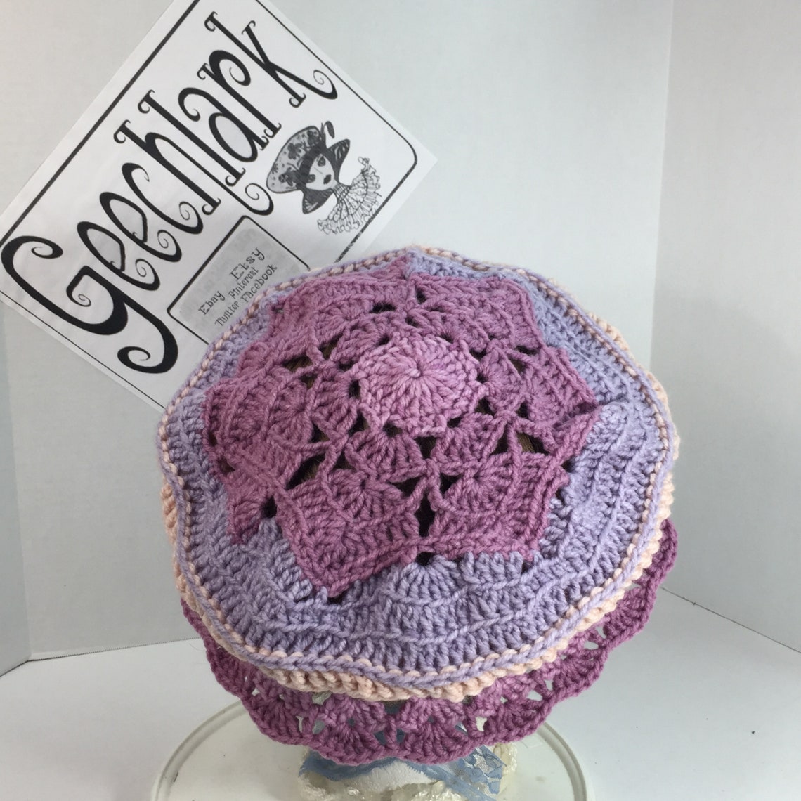 Oversize Poofy Hat, Bohemian Festival Hat, Comfy Crochet, Soft Boho Hat ...