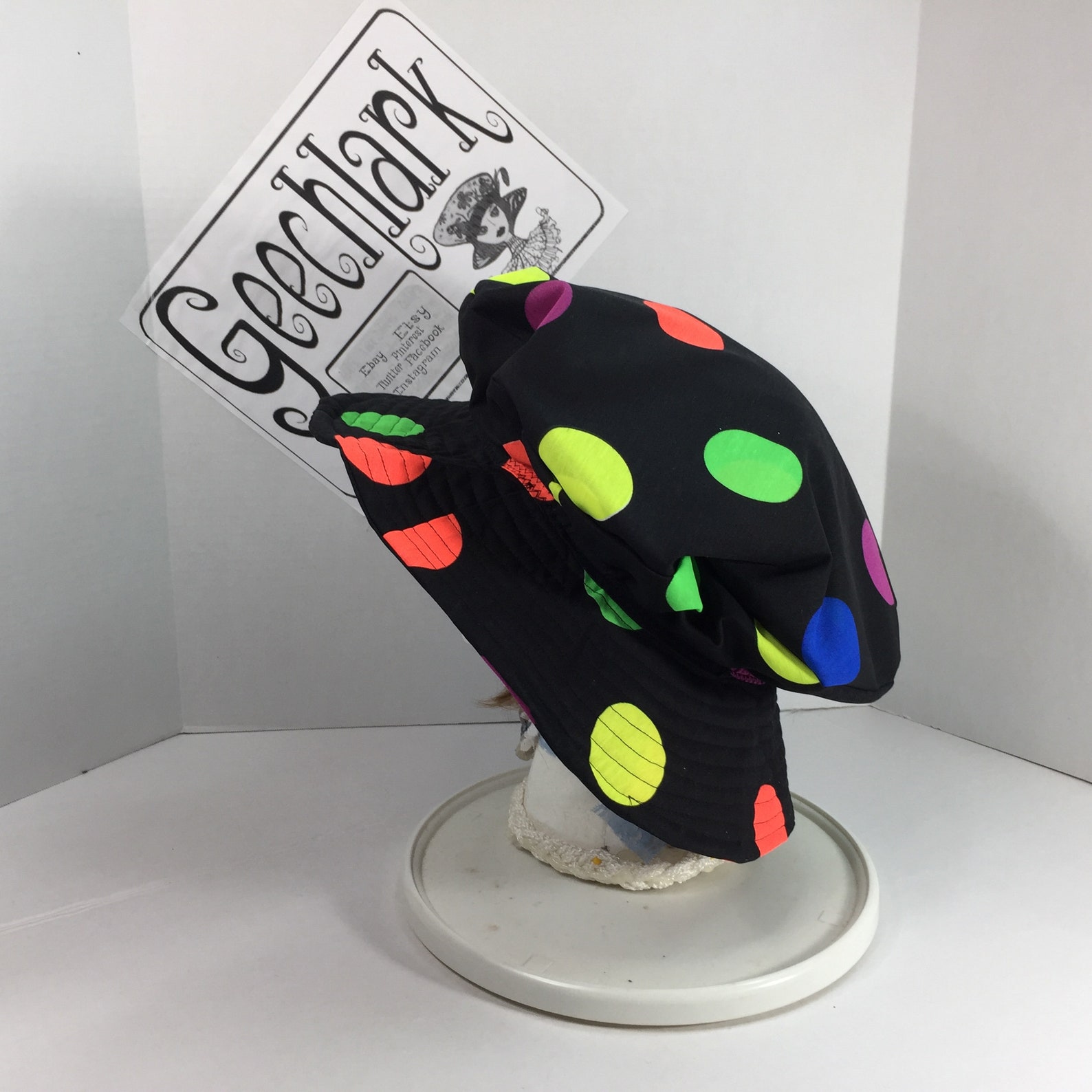 Oversize Poofy Hat Circus Clown Hat Costume Cosplay XL - Etsy