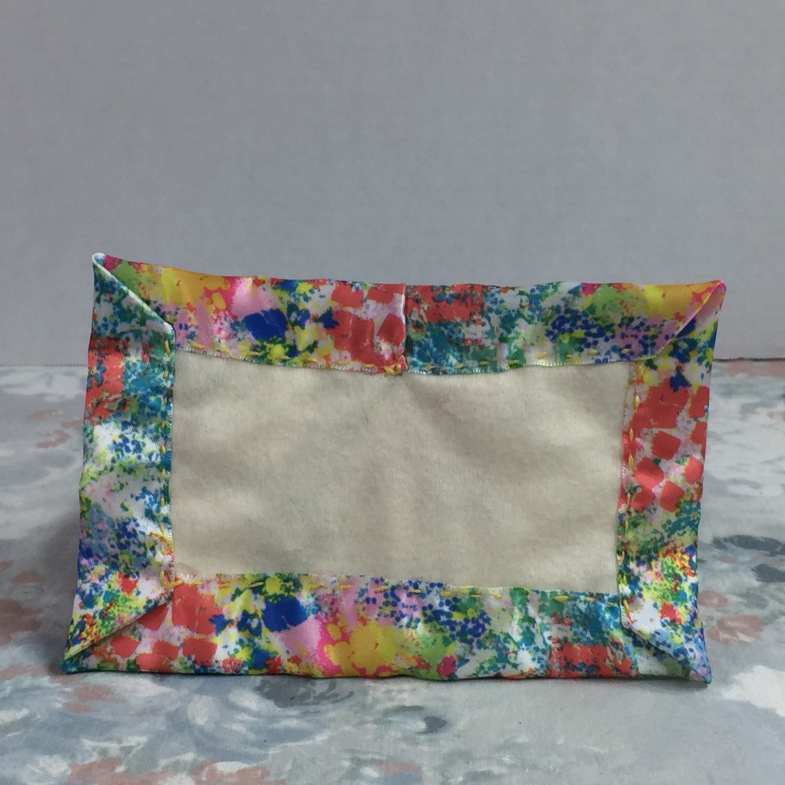 Slow Stitch Fabric Collage Embroidery Textile Art Worry | Etsy