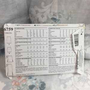New Look 6759, Misses Maxi Skirt, Summer Top, Lagenlook OOP Sewing ...