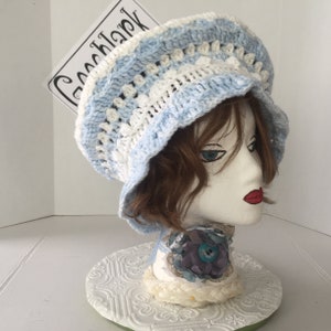Poofy Hat, Bohemian Festival Hat, Comfy Crochet, Soft Boho Hat, L ...