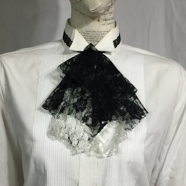 Lace Jabot - Etsy