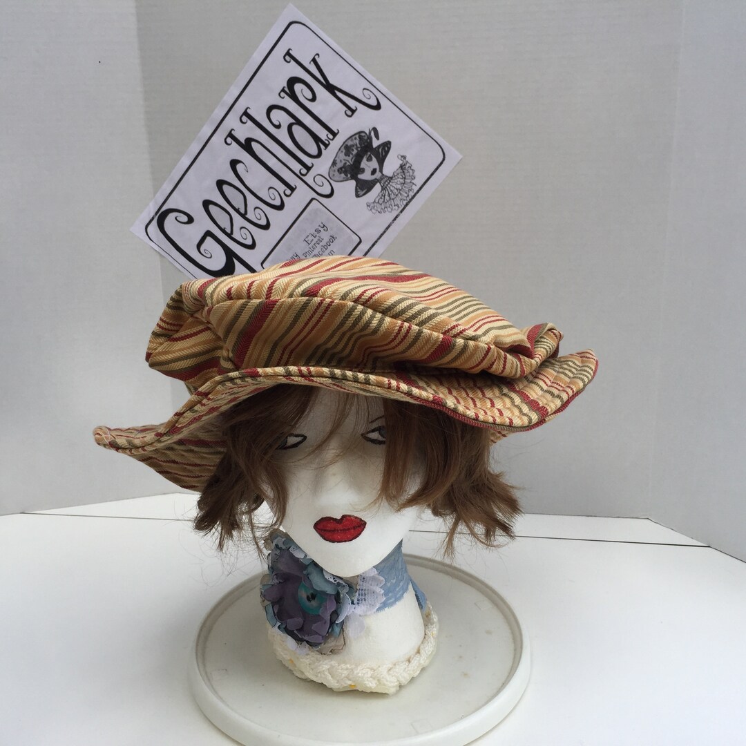 Poofy Hat, Bohemian Hat, Comfy, Soft Boho Hat, X Large, Geechlark 6656 ...