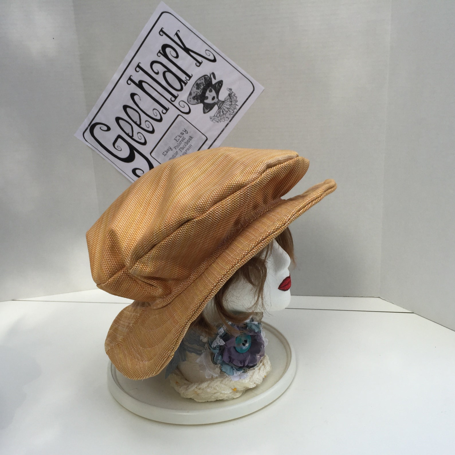 Poofy Hat Bohemian Hat Comfy Soft Boho Hat X Large - Etsy