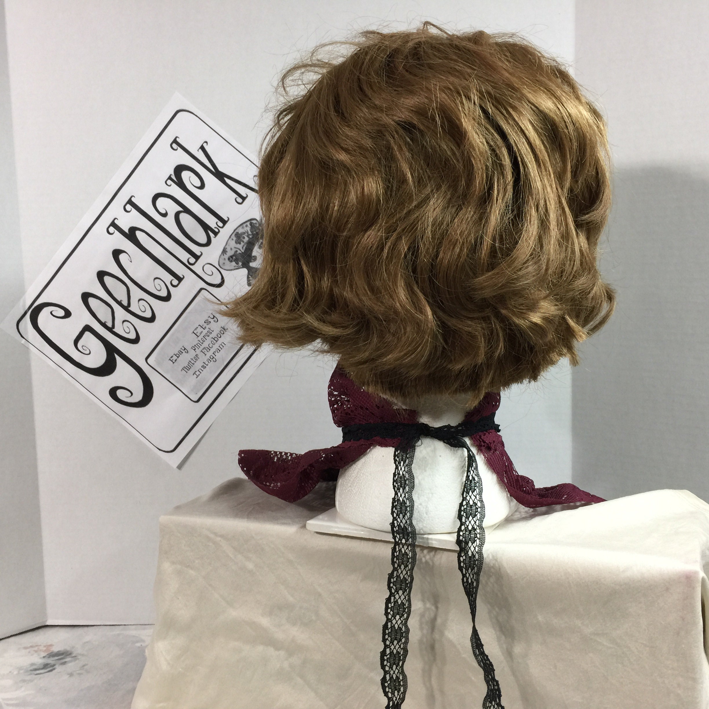 Gothic Lace Jabot Collar Victorian Steampunk Lolita Dark Mori | Etsy