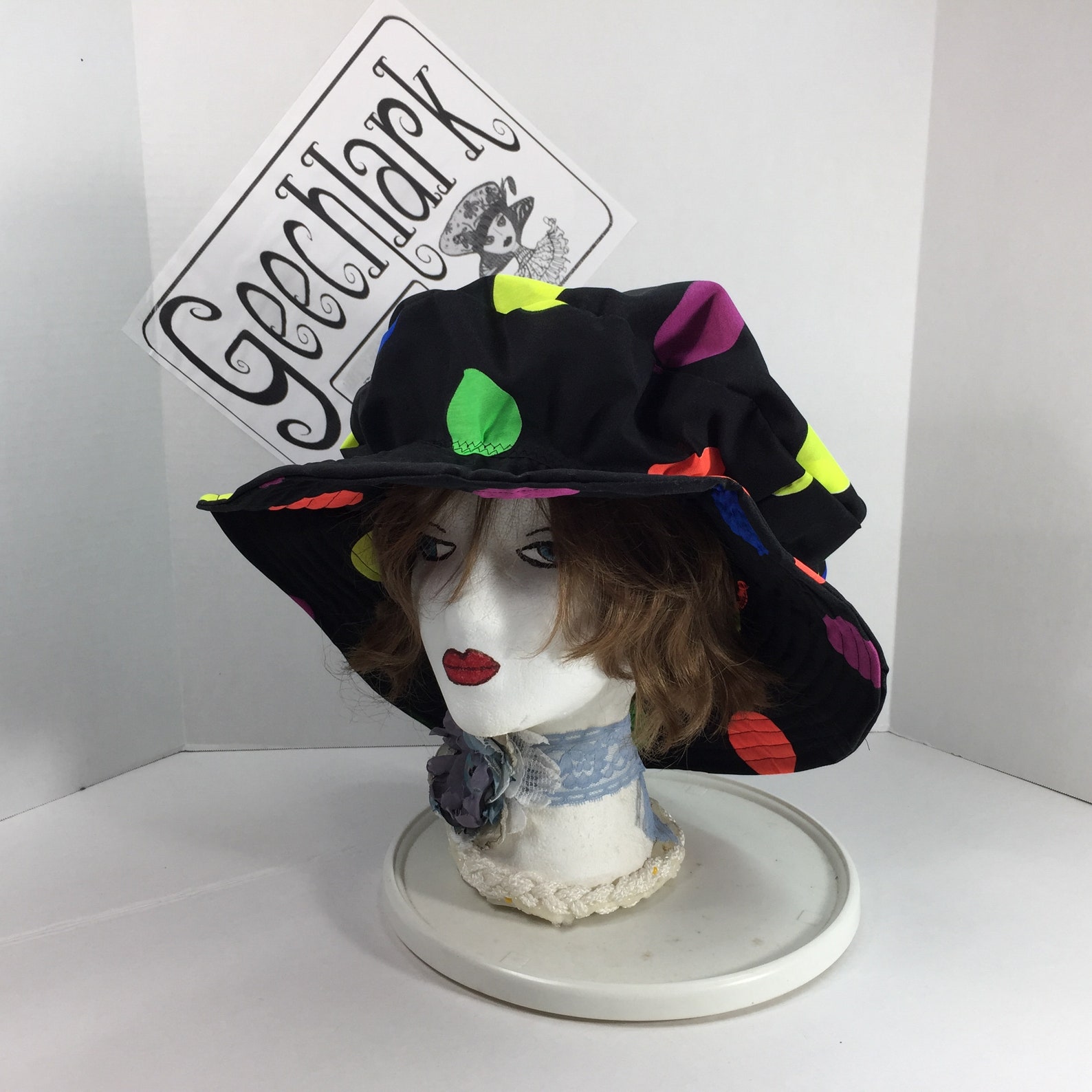 Oversize Poofy Hat Circus Clown Hat Costume Cosplay XL - Etsy