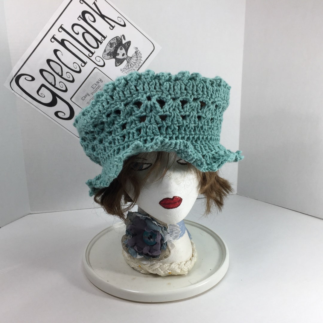 Poofy Hat, Goblin Hat, Comfy Crochet, Boho Hat, L, Geechlark 6886 - Etsy
