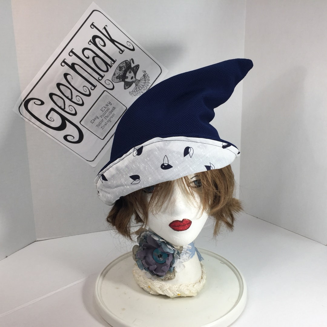 Modern Hedge Witch Hat, Gnome, Goblin, Wizard, Large, Geechlark 6735 - Etsy