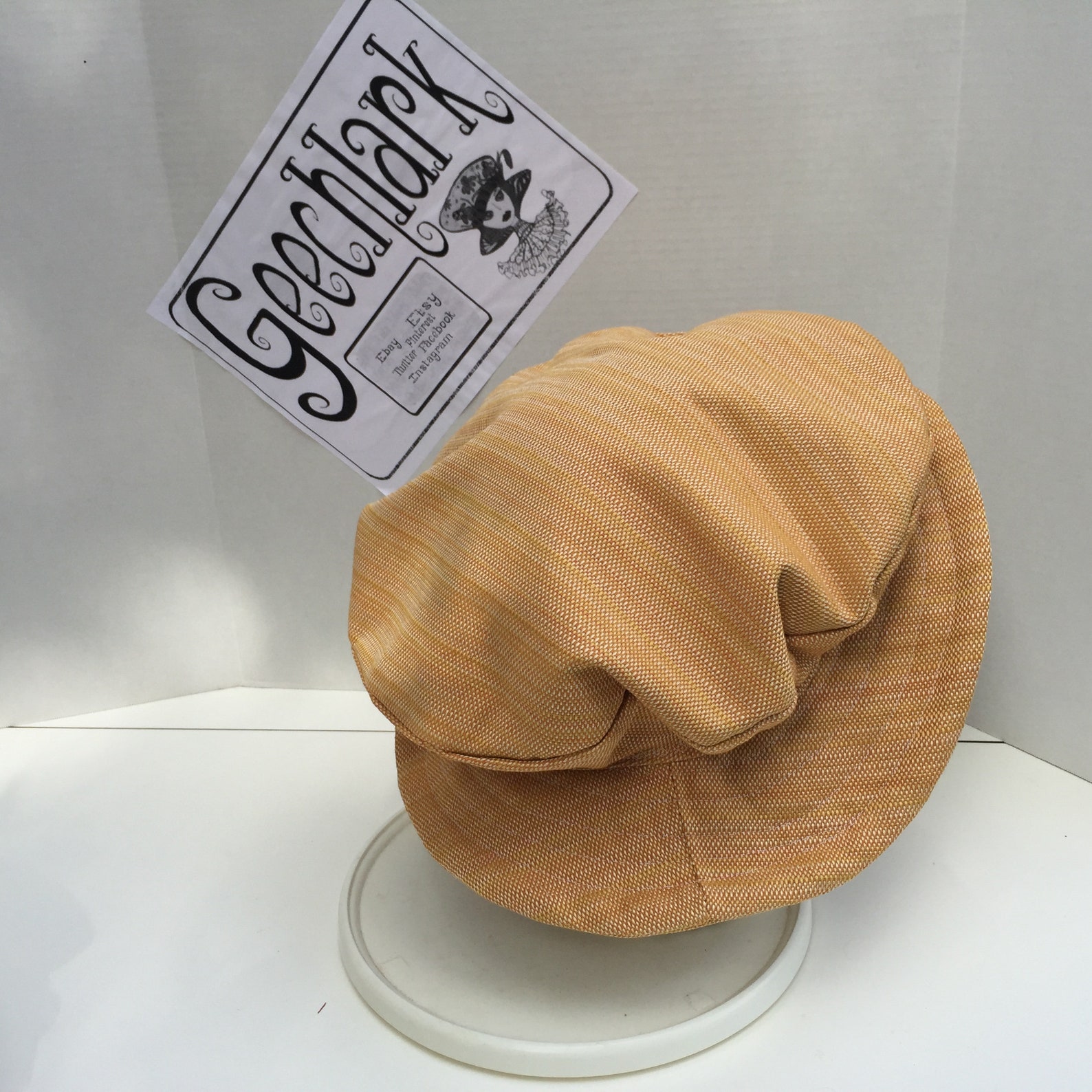 Poofy Hat Bohemian Hat Comfy Soft Boho Hat X Large - Etsy