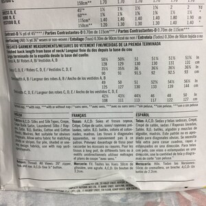 New Look 6395 Misses Maxi Dress Boho Peasant Vintage Sewing Pattern ...