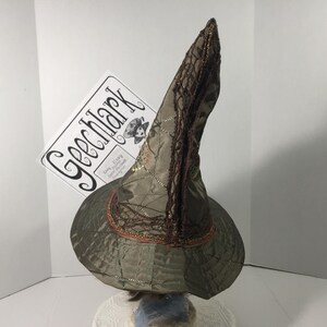 Hedge Witch Hat, Goblin, Gnome, Wizard, Embroidery, Size Medium ...
