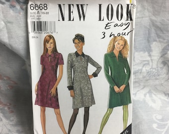 New Look 6722 Misses Maxi Dress Oopvintage Sewing Pattern Uncut Plus ...