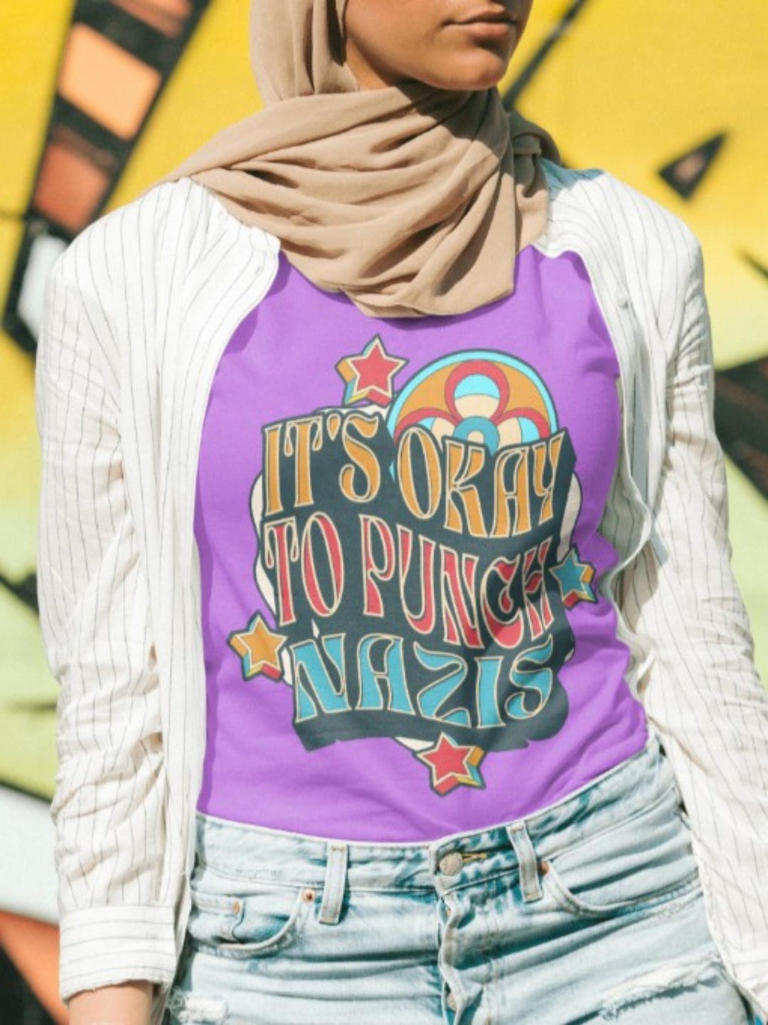 IT'S OKAY TO... Fair Wear - Organic - Unisex Organic Ribbed Neck T ...