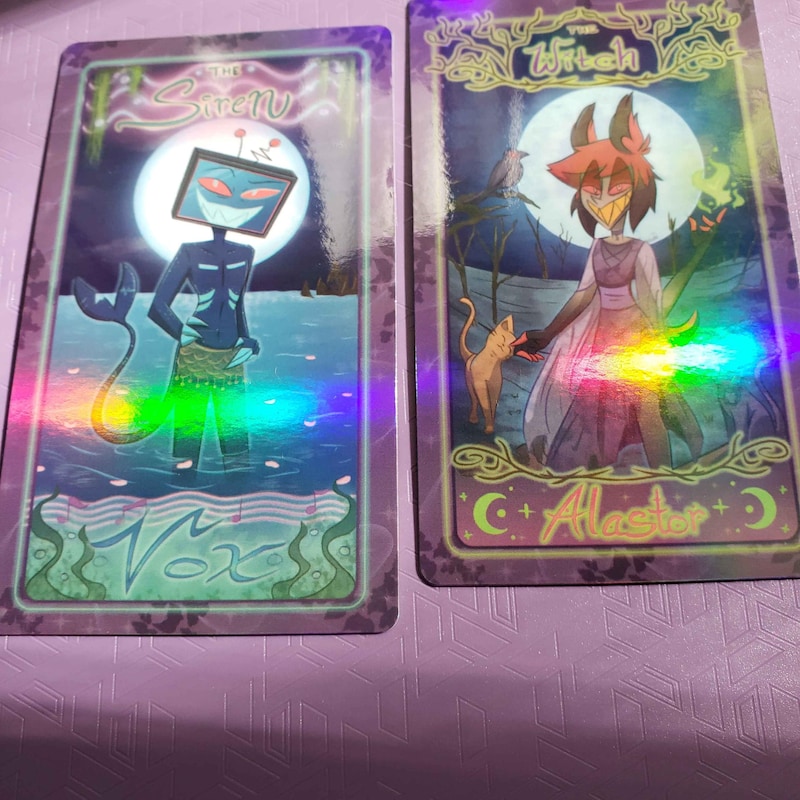 Alastor Hazbin Hotel Trading Card - Etsy