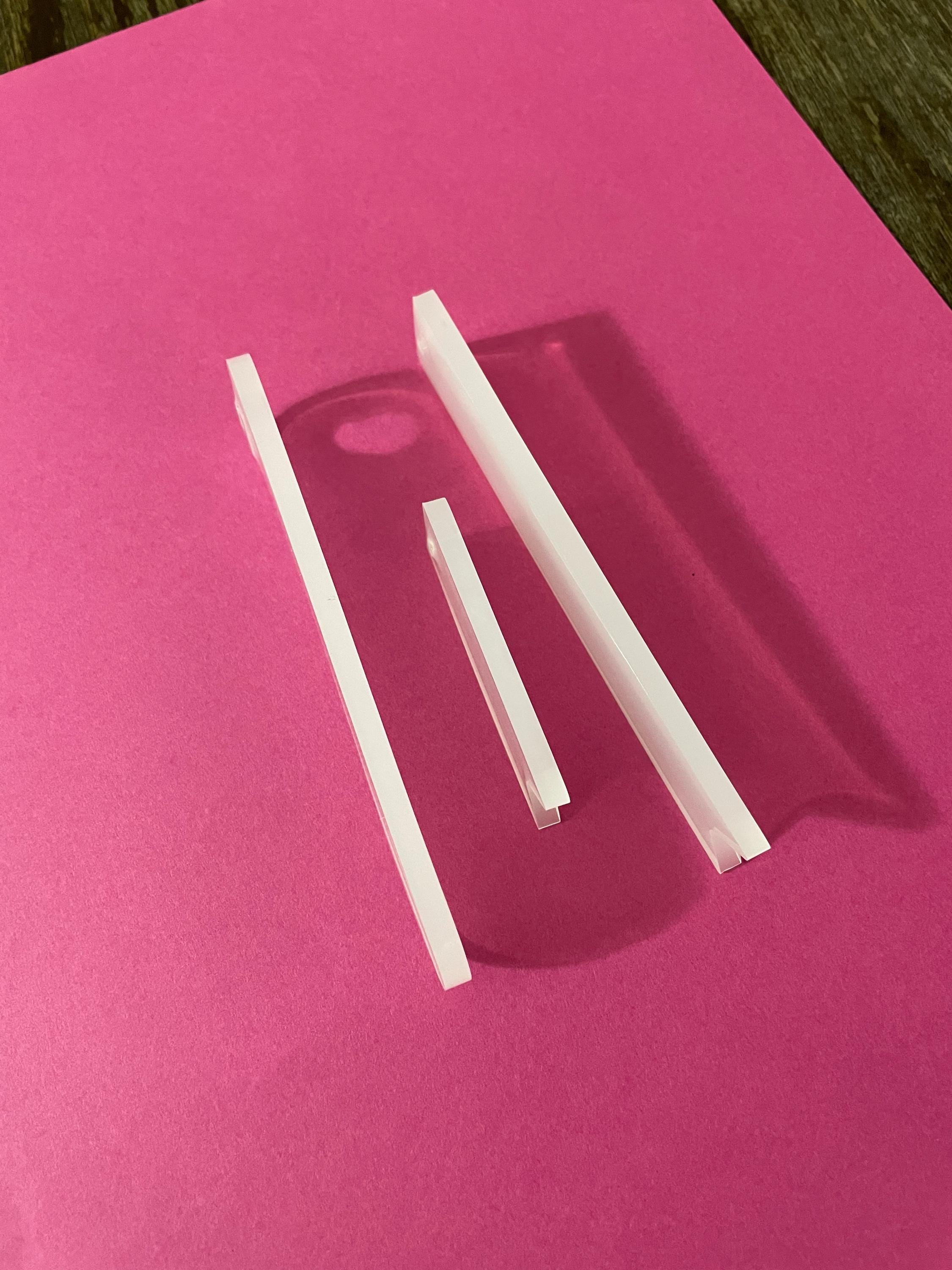 Frosted Resin Ribbon-cut Bookmark - Etsy