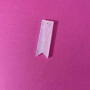 Frosted Resin Ribbon-cut Bookmark - Etsy