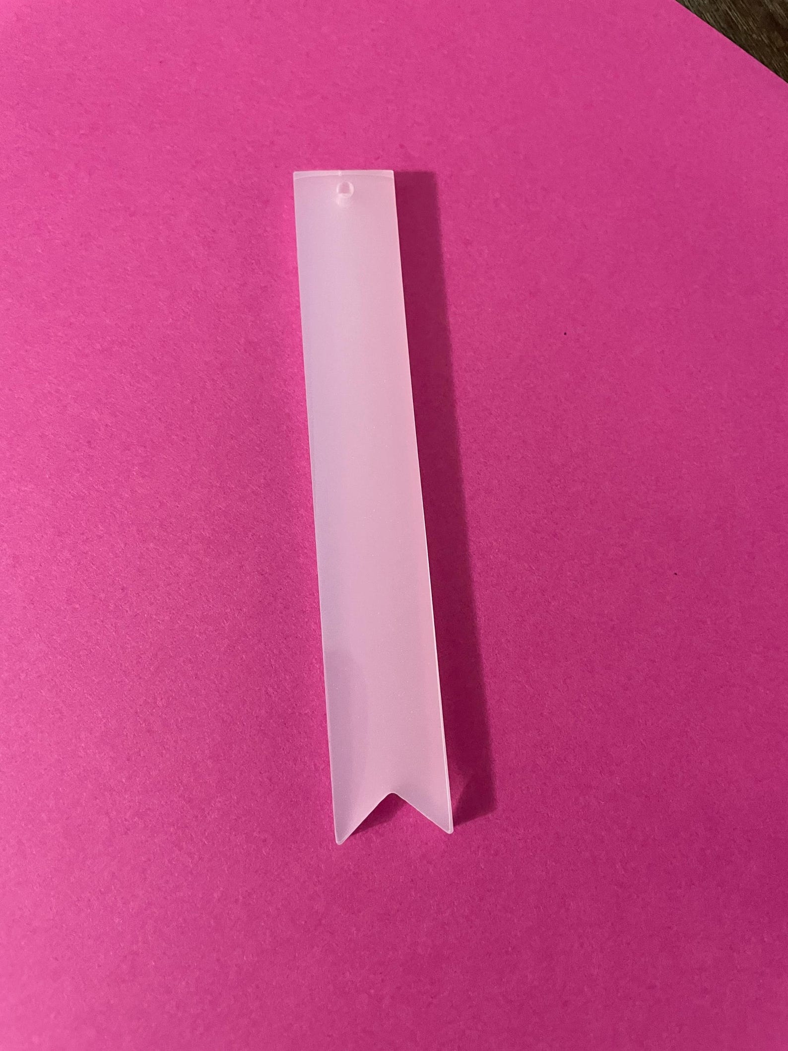 Frosted Resin Ribbon-cut Bookmark - Etsy
